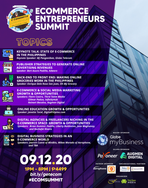 Join the E-Commerce Entrepreneurs Summit Webinar Series